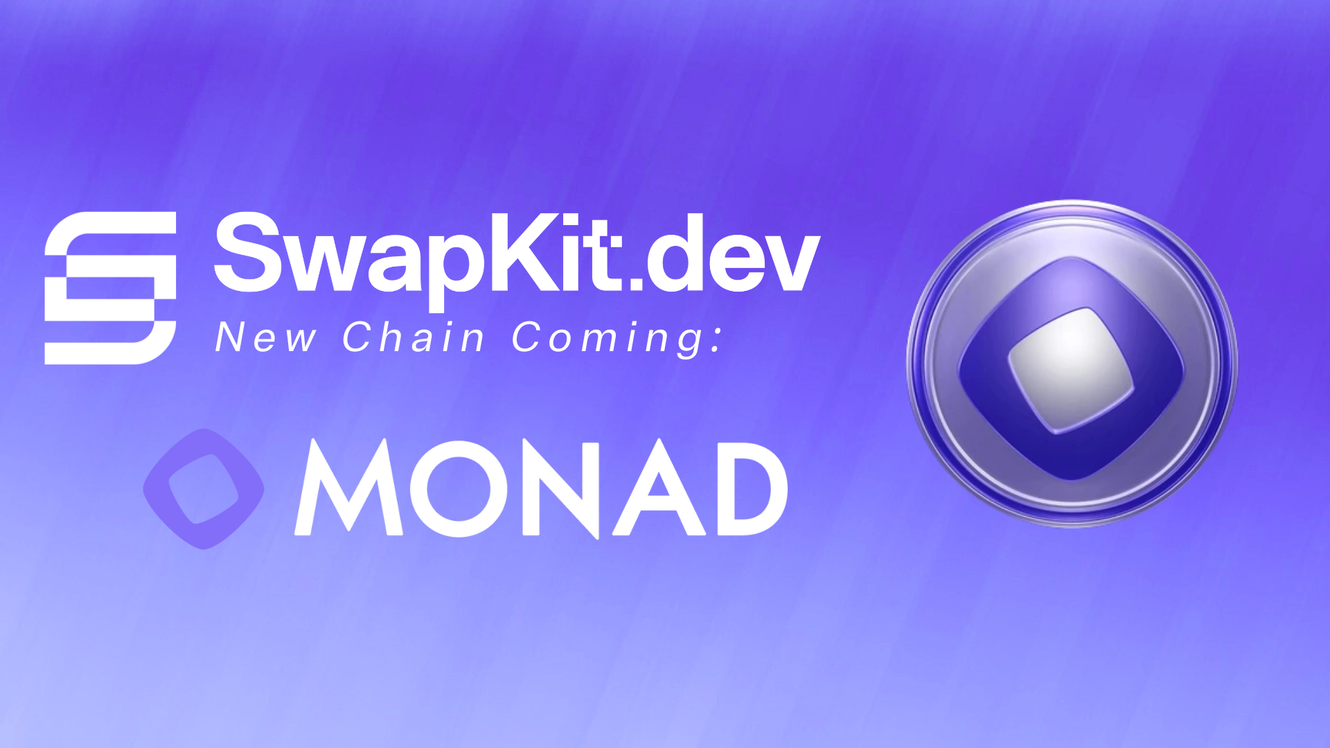 Monad Mainnet Launches Nov 24, 2025 — SwapKit Enables Day-One Cross ...