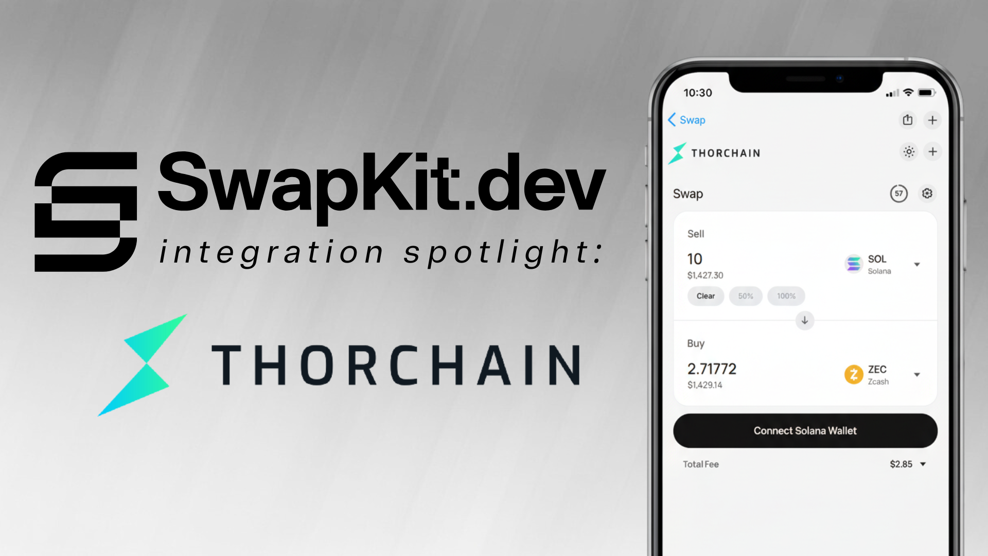 THORChain SwapKit Integration — Expanding Cross-Chain Swaps via NEAR Intents